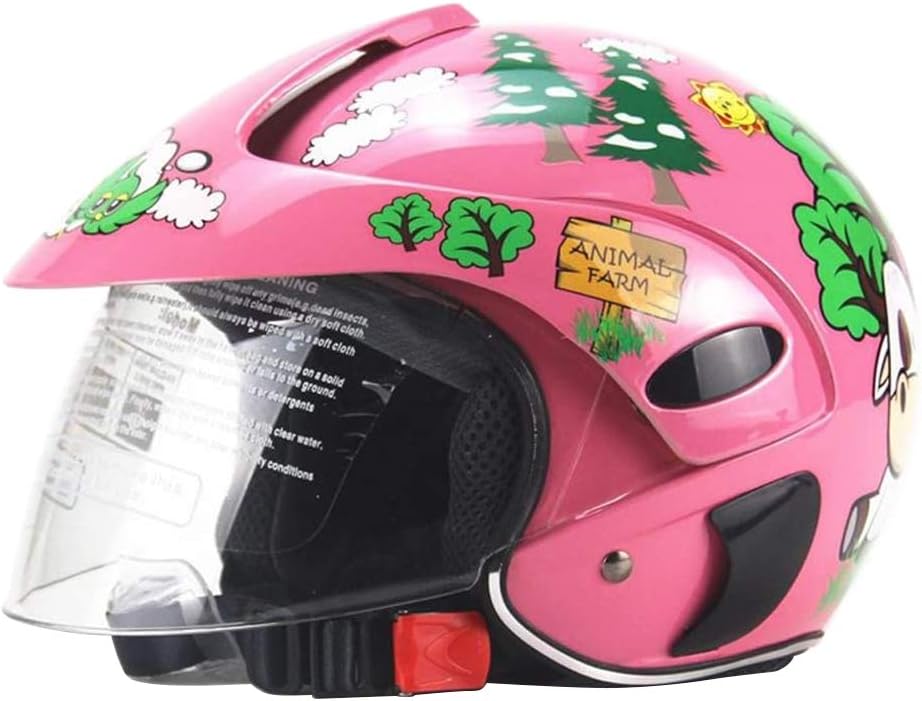 Motorradhelm Für Kinder, Motorradhalbhelme Integralhelme mit ...