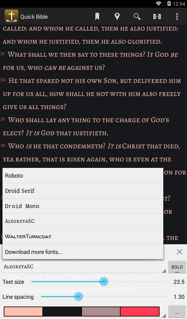 Amazon.com: Quick Bible: Appstore for Android