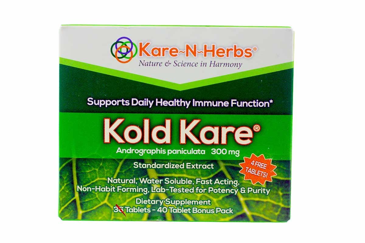 Amazon.com: Kare-N-Herbs Kold Kare - 40 Tablets: Health & Personal Care