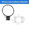 Basketball Rim Replacement Accessory 12inch Basketball Hoop Garage ...