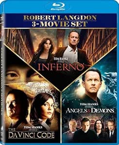Amazon.com: The Angels & Demons / Da Vinci Code / Inferno - Set [Blu-ray] : Howard, Ron, Hanks ...
