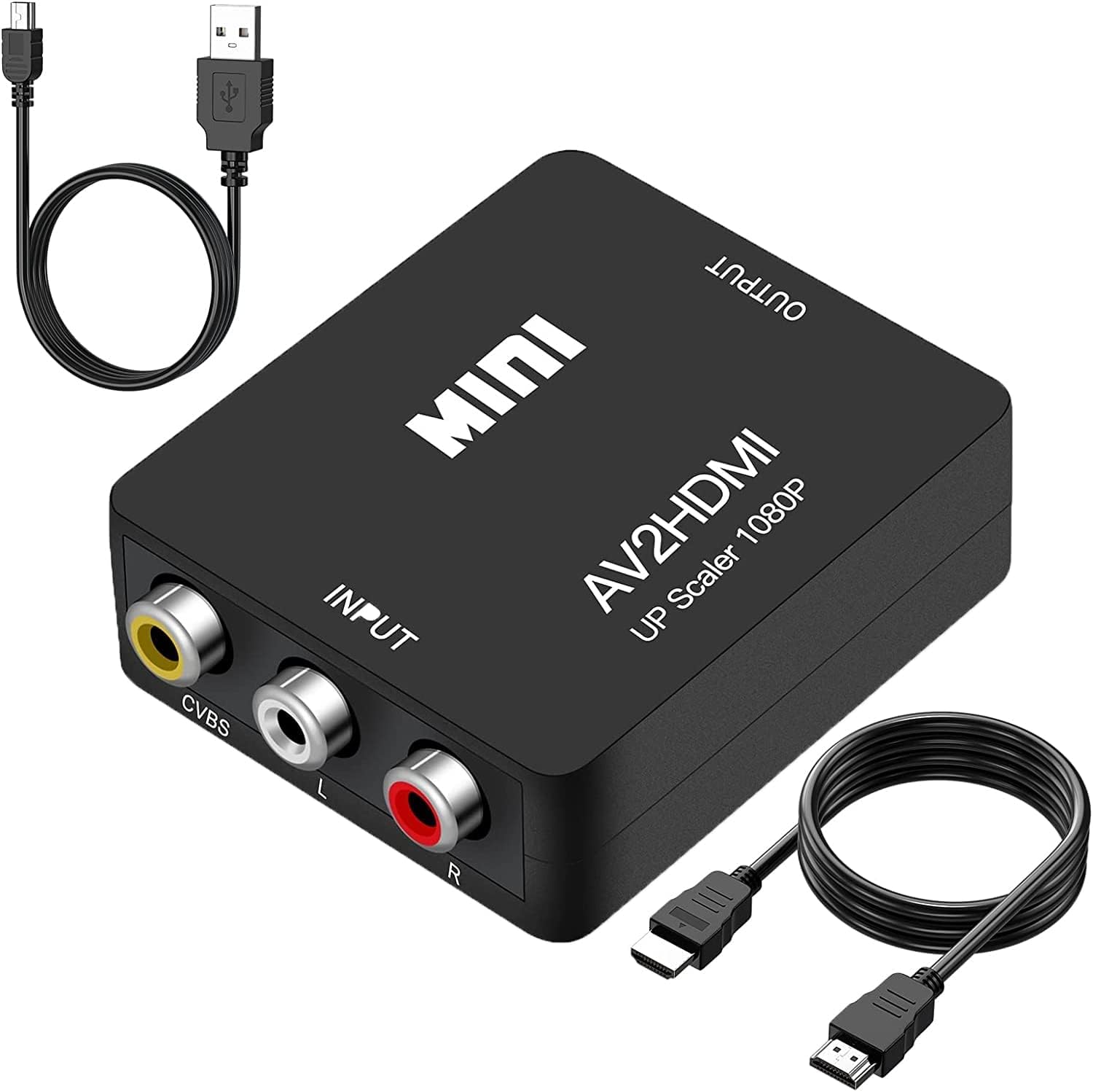 Mua Runbod RCA to HDMI Converter, AV2Hdmi 1080P RCA Composite CVBS AV ...
