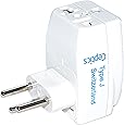 Amazon.com: Ceptics 3 Outlet Travel Adapter Plug Type J for Switzerland ...