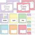 Amazon.com: QOUBAI 112 Pcs Pastel Class Jobs Bulletin Board Set ...