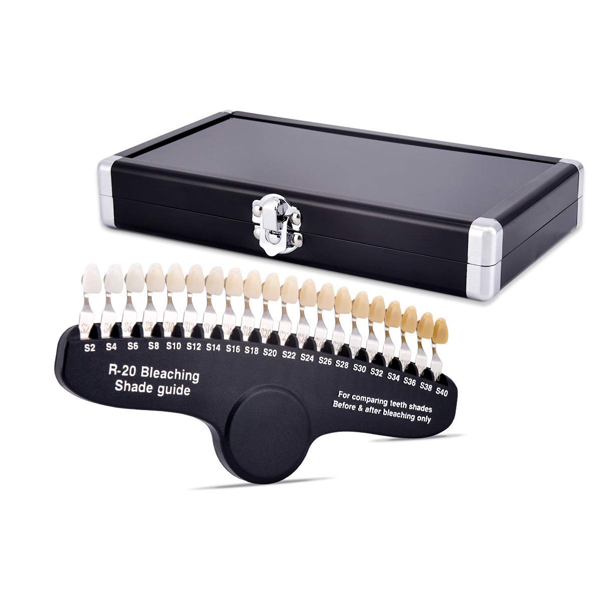 Mua Professional 3D R-20 Teeth Whitening Shade Guide with Mirror ...