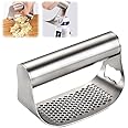 Amazon.com: Garlic Press Garlic Presser,2024 Newest Stainless Steel ...