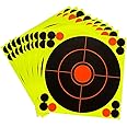 Amazon.com : 100 Pcs 8" x 8" Splatter & Blooming Bullseye Shooting ...