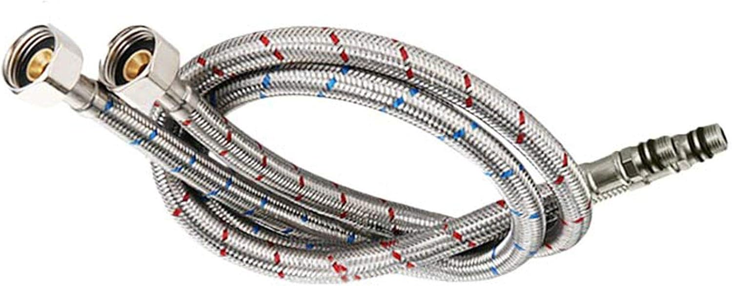 True Face Monobloc Mixer Tap Connector M10 x 1/2 BSP Flexible Hose Pipe ...