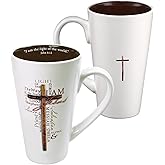 Amazon.com: Christian Art Gifts White Ceramic Coffee Mug – 12 oz. Lead ...