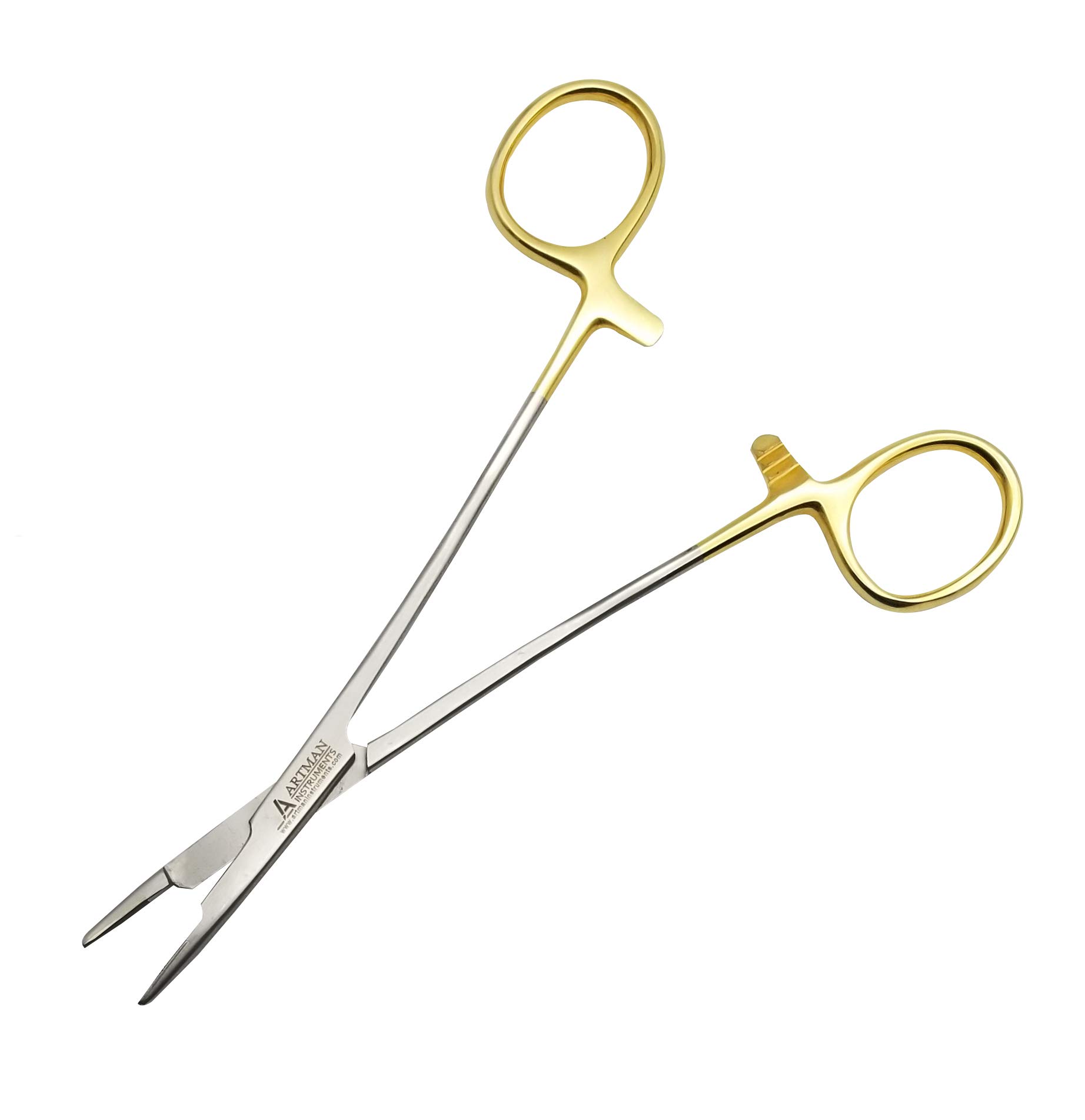 Olsen HEGAR Needle Holder, Needle Driver With Cutting Edges, 6 Inches ...