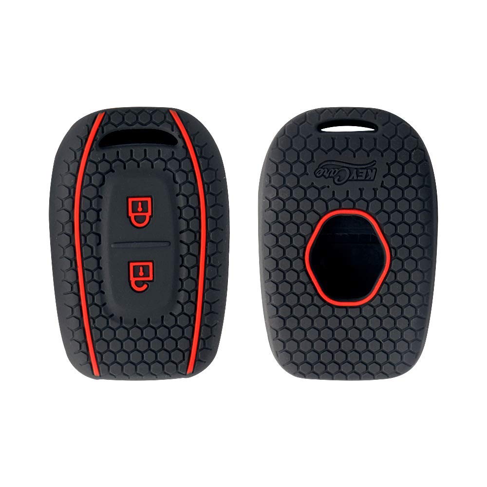 Keycare® Silicone Key Cover for Renault Triber 2 Button Remote Key ...