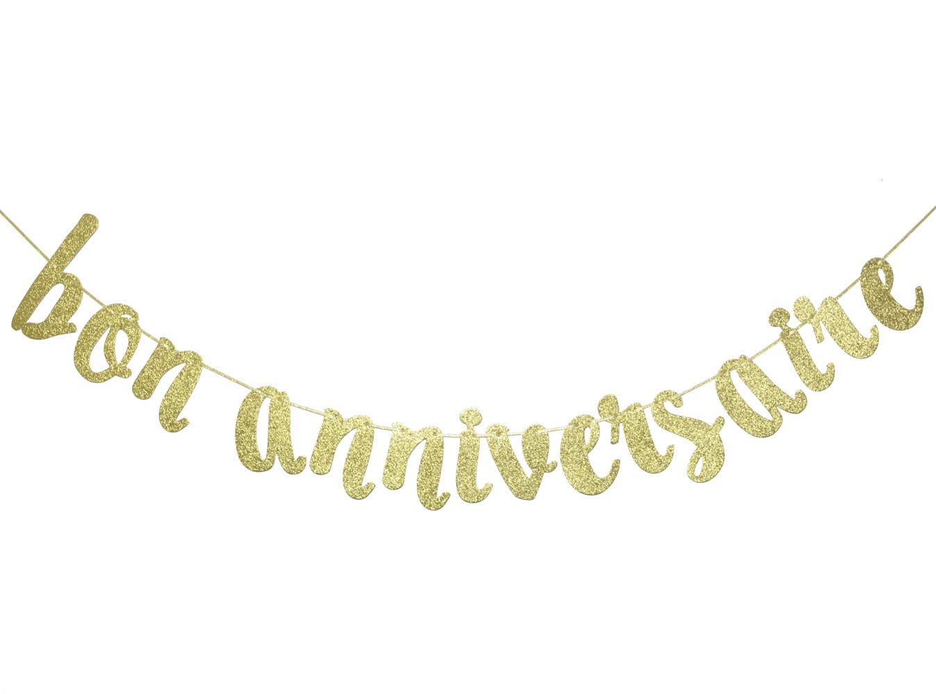 Bon Anniversaire Banner for Happy Birthday Party Decorations French ...