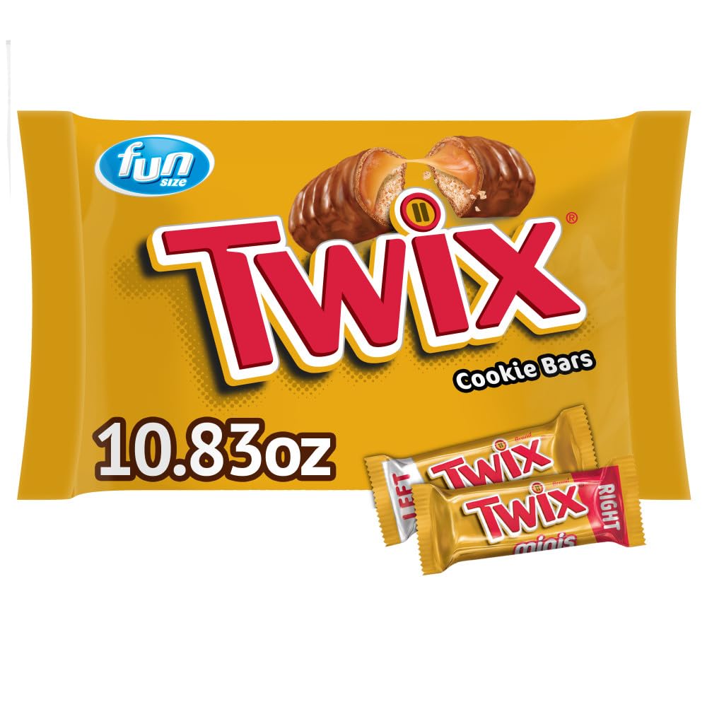 Mua TWIX Fun Size Caramel Cookie Chocolate Candy Bars - 10.83 oz Bulk ...