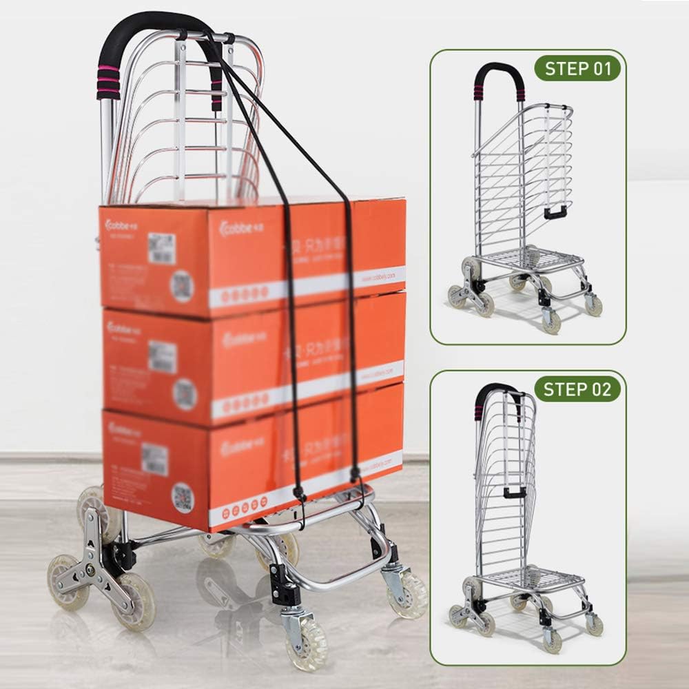with Shopping Bag Grocery Shopping cart Elastic Rope Small cart ...