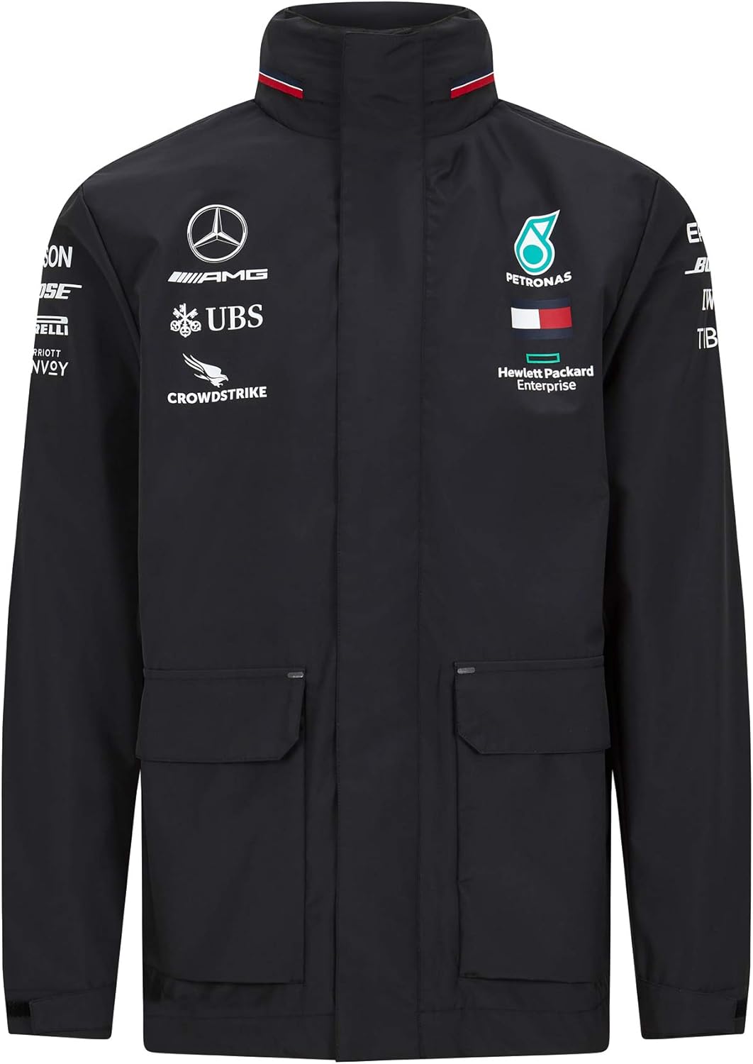 MAMGP Official 2020 Mercedes-AMG F1 Team Rain Jacket Lewis Hamilton ...