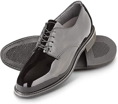 Amazon.com: U.S. Military Men's Corfam Glossy Uniform Dress Shoes, New ...