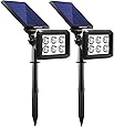 URPOWER Solar Lights Outdoor, Upgraded 2 Modes Solar Lights 2-in-1 ...