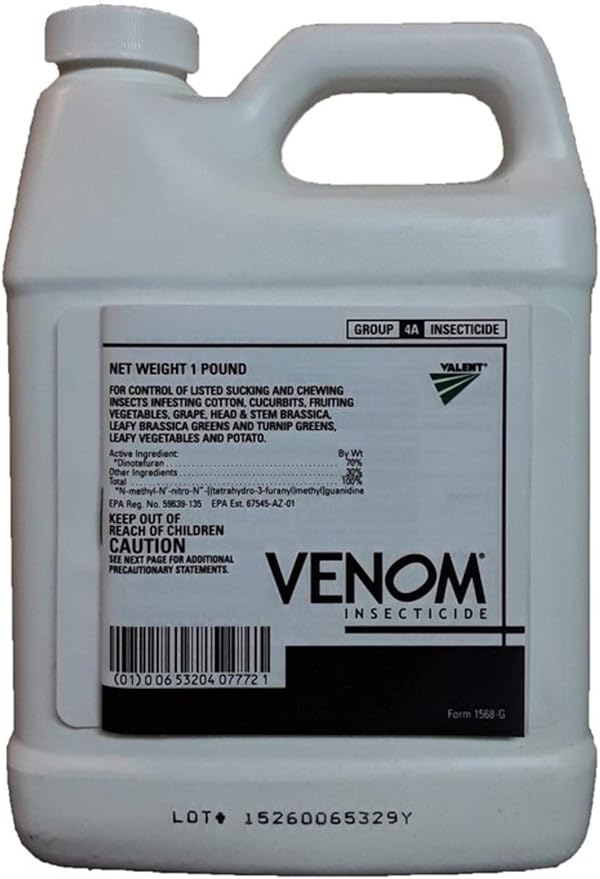 Amazon.com : Valent Venom Insecticide Dinotefuran - 1 Pound : Garden ...