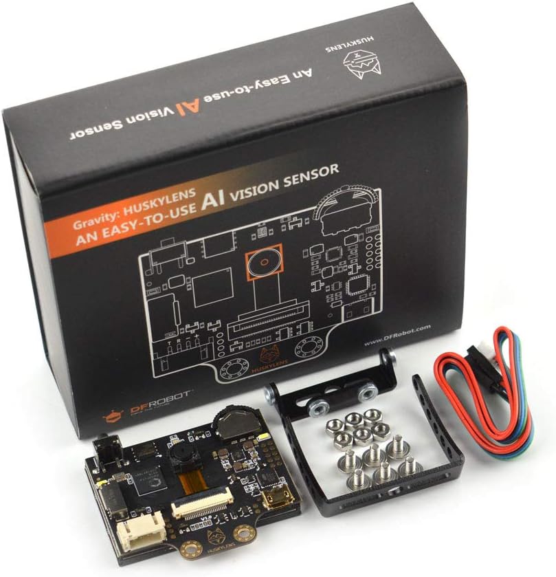 DFRobot HUSKYLENS Smart Vision Sensor with Silicone Case | AI Camera ...