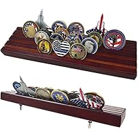 AtSKnSK Military Collectible Challenge Coin Display Holder Stand Holds ...