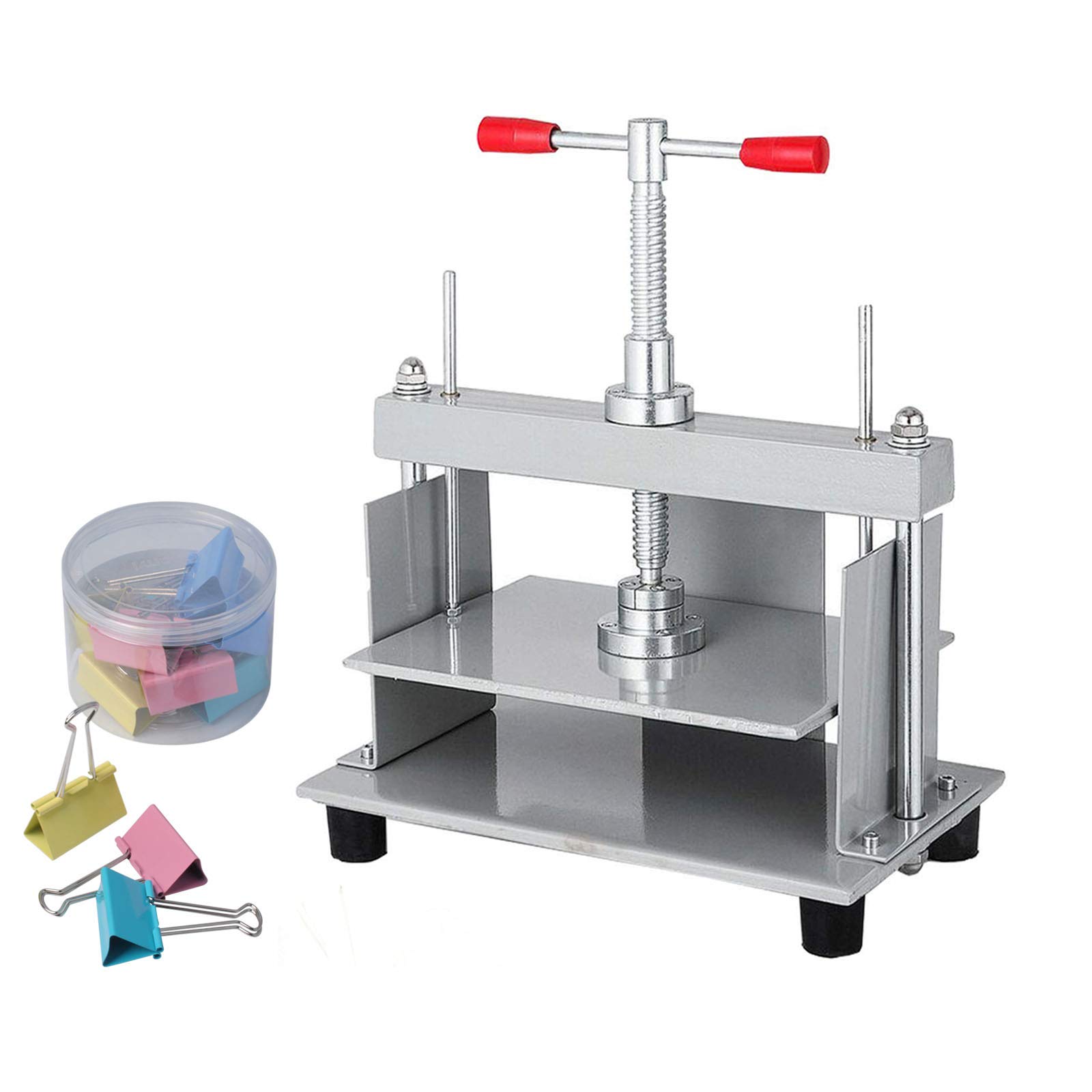 Buy A4 Notes Invoice Flattening Machine, Manual Steel Bookbinder Press ...