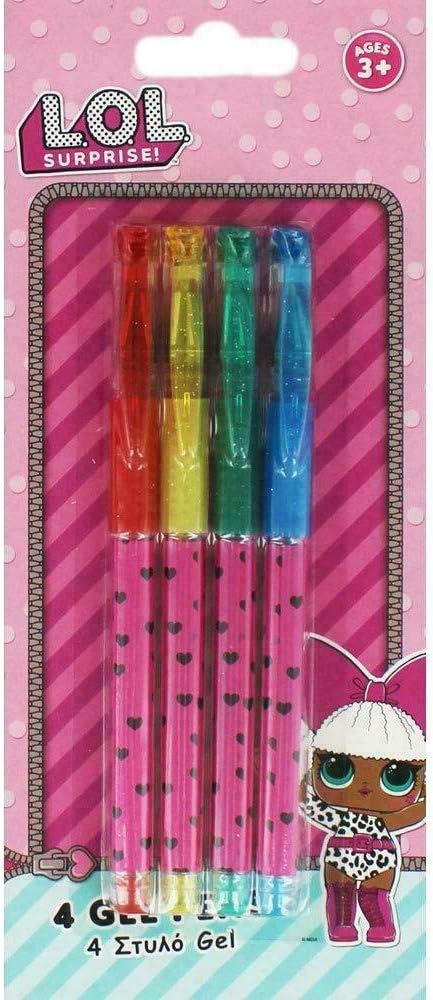LOL Surprise Gel Pen, Glitter Pens set of 4 – BigaMart