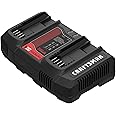 CRAFTSMAN V20 2Ah Lithium Ion Dual-Port Power Tool Battery Charger (CMCB124) - Amazon.com