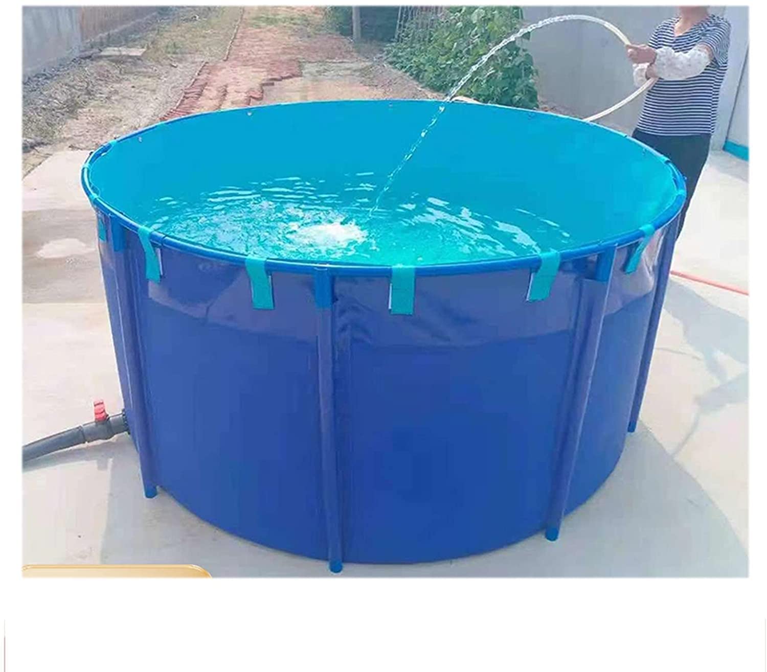 Mua WANLIAN Pool Above Ground Canvas Fish Pond Circular Thickening Pool ...