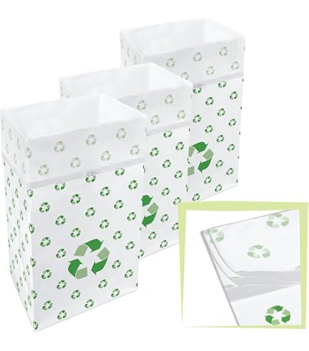 Cardboard Trash Cans For Events Moryimi 4 Pack Portable Disposable ...