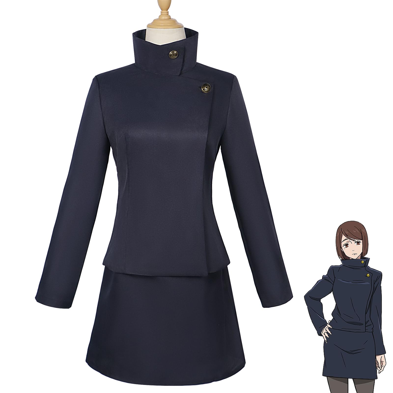 Nuoqi Shoko Cosplay Shoko Ieri Costume High School Uniform Outfit Anime ...