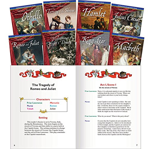 Amazon.com: Reader's Theater: William Shakespeare Set (Building Fluency ...