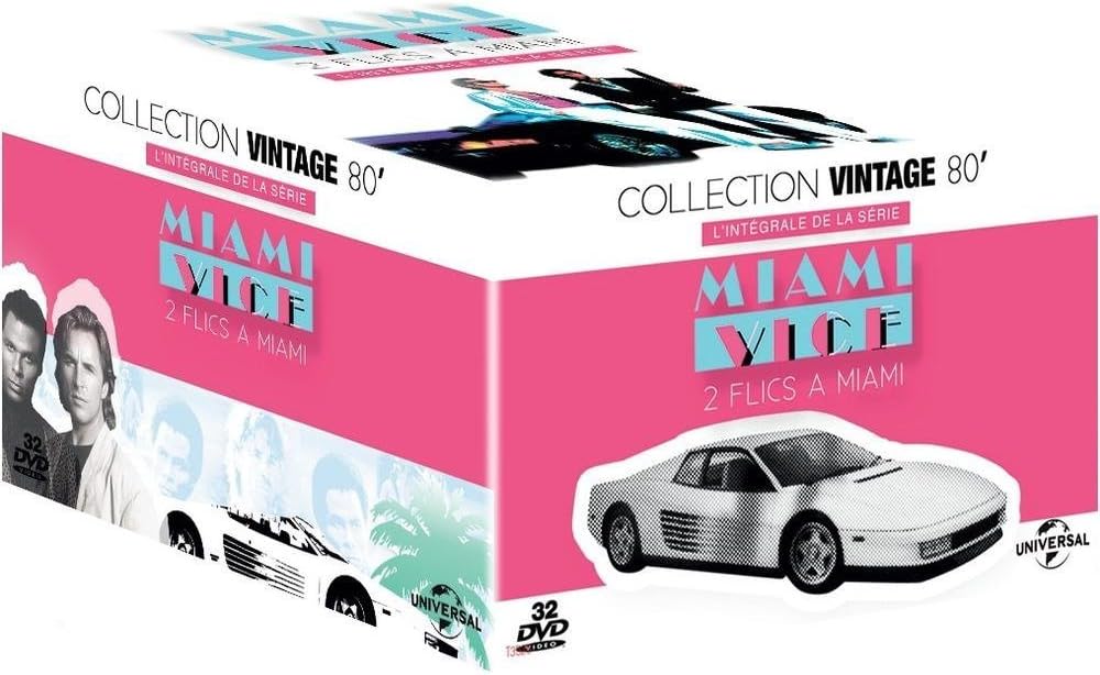 Deux flics à Miami - L'int grale / Miami Vice (Complete Series) - 32-DVD Box Set ( Miami Vice ...