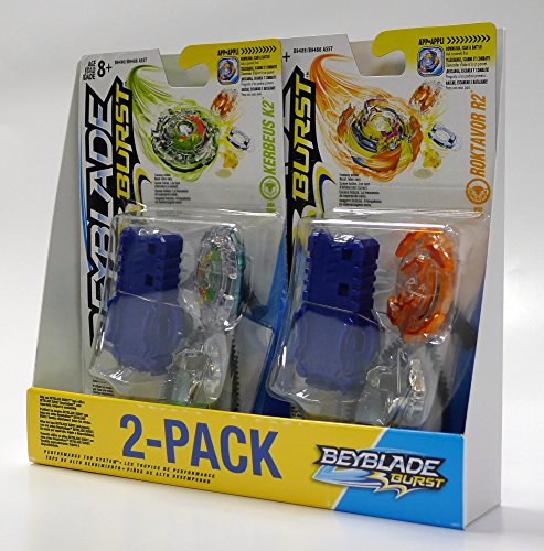 Beyblade Burst Value Starter 2-Pack Roktavor R2 and Kerbeus K2 - Want ...