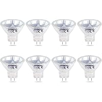 2.4W LED MR11 Light Bulbs, 12v 20w Halogen Replacement, GU4 Bi-Pin Base, Daylight White 4000K ...