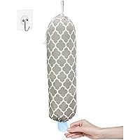 Amazon.com: Plastic Bag Holder, Wall Mount Plastic Bag Organizer ...
