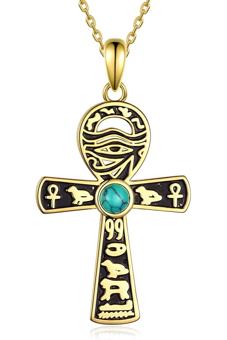 Egyptian Amulets Ankh. Ankh Necklace Stainless Steel Key Of Life