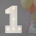 Amazon.com: 2FT Marquee Light Up Numbers, Marquee Numbers 1, Mosaic ...