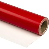 Amazon.com: WRAPAHOLIC Wrapping Paper Roll - Passionate Red for ...