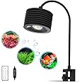Lominie LED Aquarium Light, Asta 20 Nano Dimmable Planted Tank Lights 6500K with Gooseneck for ...