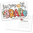Amazon.com : m&h invites 1st Grade Back To School Postcards For ...