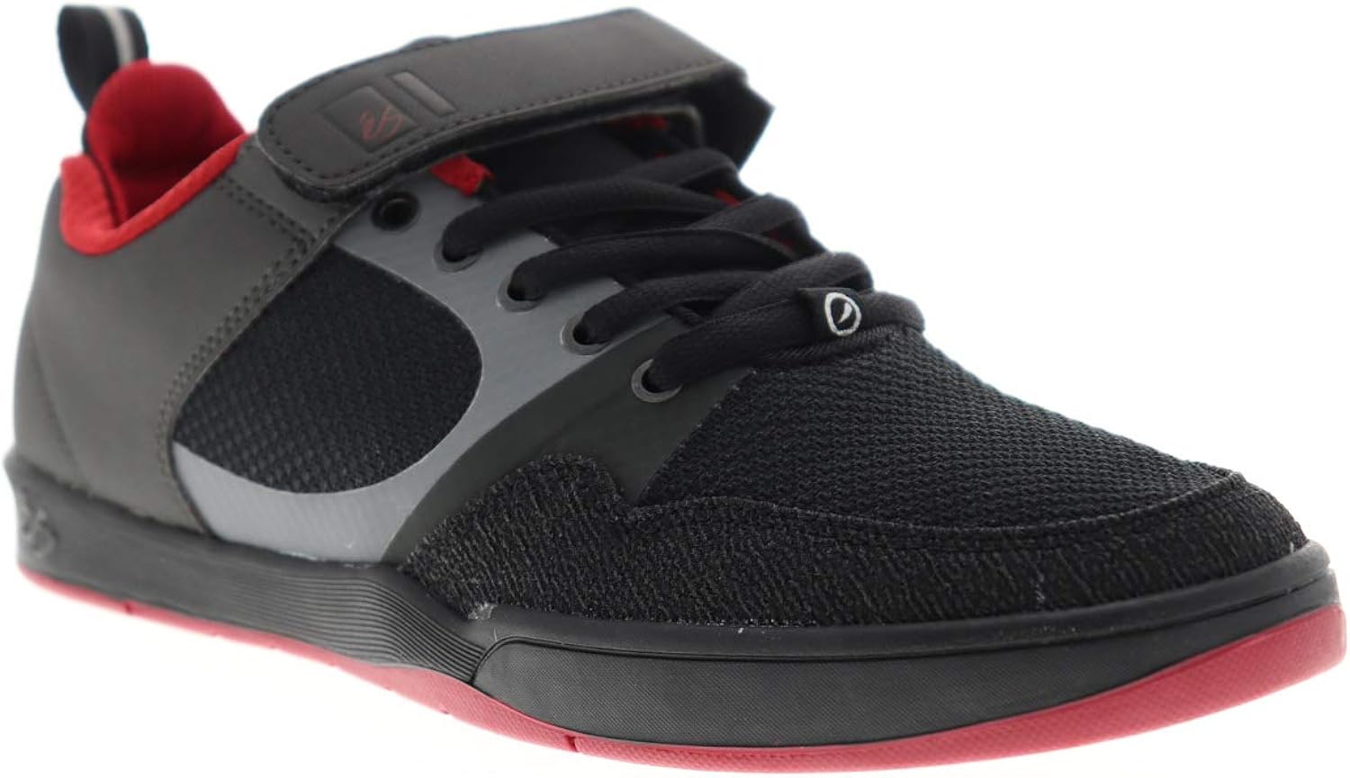 Amazon.com | eS Skateboard Shoes Accel Plus Ever Stitch Grey/Red Size ...