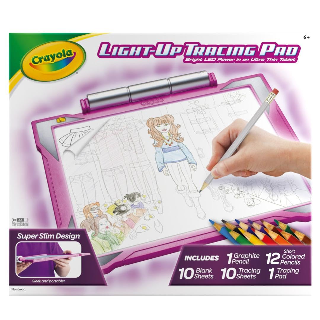 Mua Crayola Light Up Tracing Pad - Pink, Art Kit for Kids, Kids Toys ...