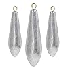 Atibin Drop Shot Fishing Weight Sinker Teardrop Saltwater Fishing ...