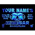 p-tm-b Name Personalized Custom Home Bar Beer Neon Light Sign Blue ...