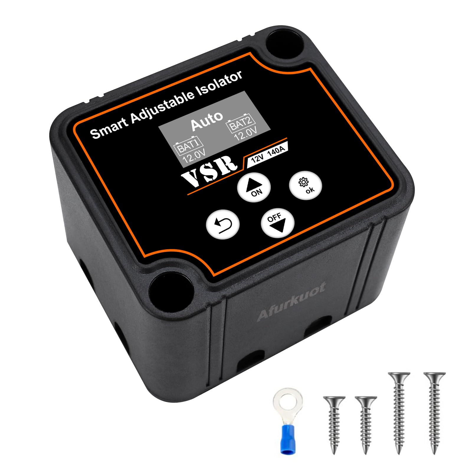 Dual Battery Isolator 12V 140 Amp Dual Battery Isolator Automatic ...