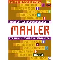 Amazon.com: Mahler: The complete symphonies Nos. 1-10 [Box Set] [Blu ...
