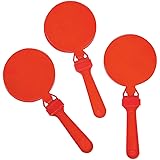 Amazon.com: Fun Express - Black Round Clapper - Toys - Noisemakers ...