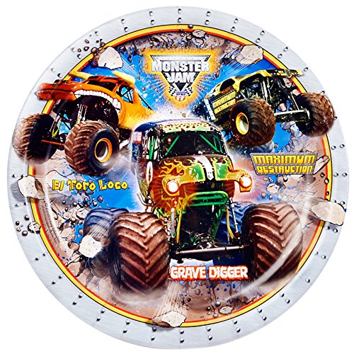 Monster Jam 3D Dinner Plates in Kuwait | Whizz Plates