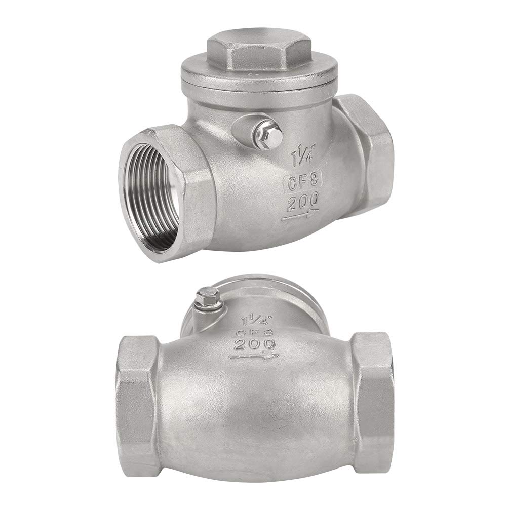 DN25 1" Female Swing Unidirectional Horizontal Check Valve 201 ...