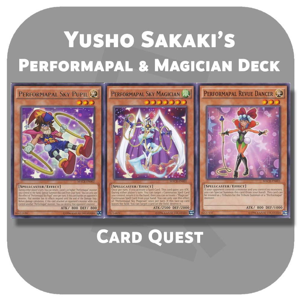 Mua Complete Custom Deck for Yu-Gi-Oh! ARC-V - Yusho Sakaki’s Performapal & Magician Deck trên ...